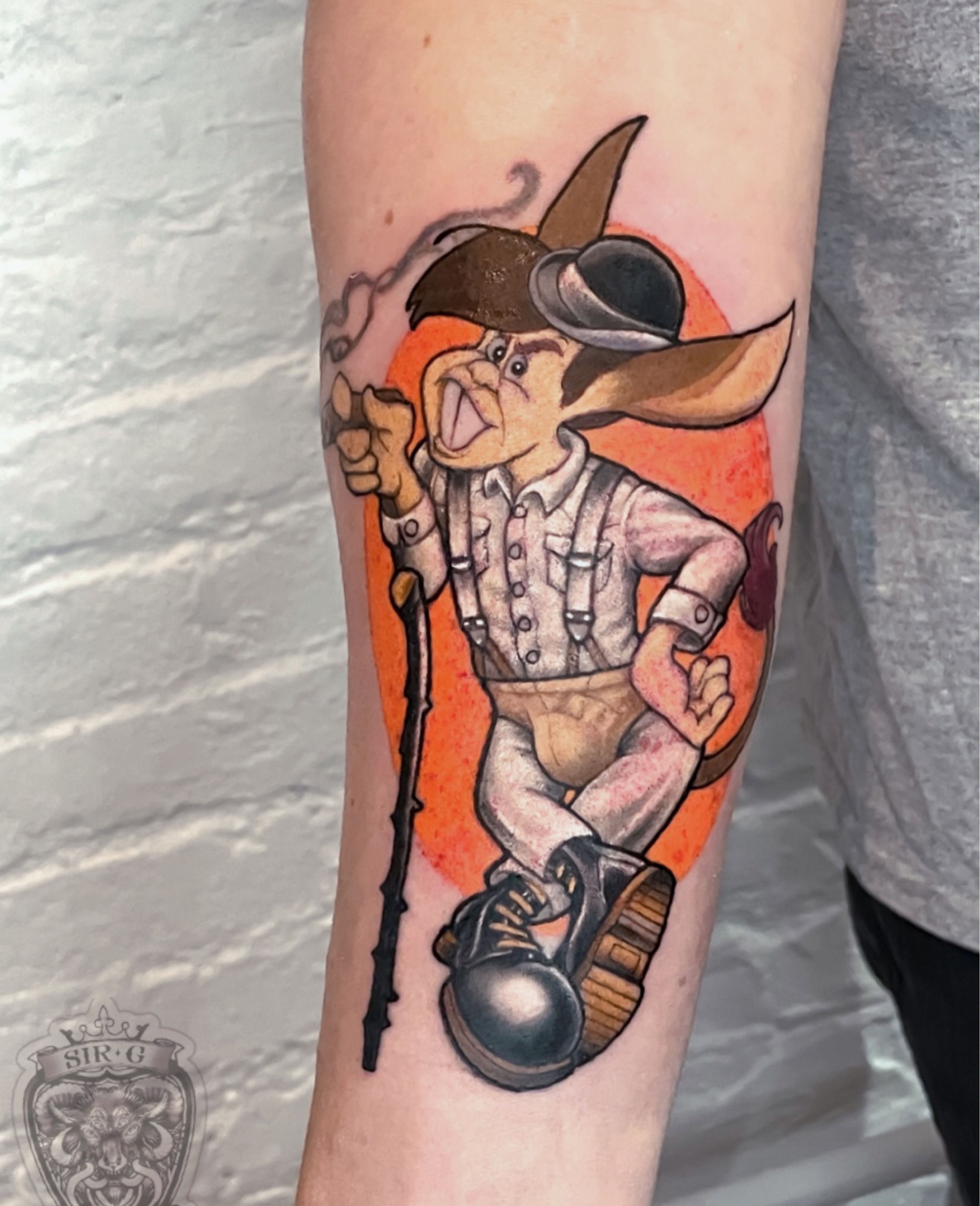 Lucky luke tattoo | Orangetattooshop.com