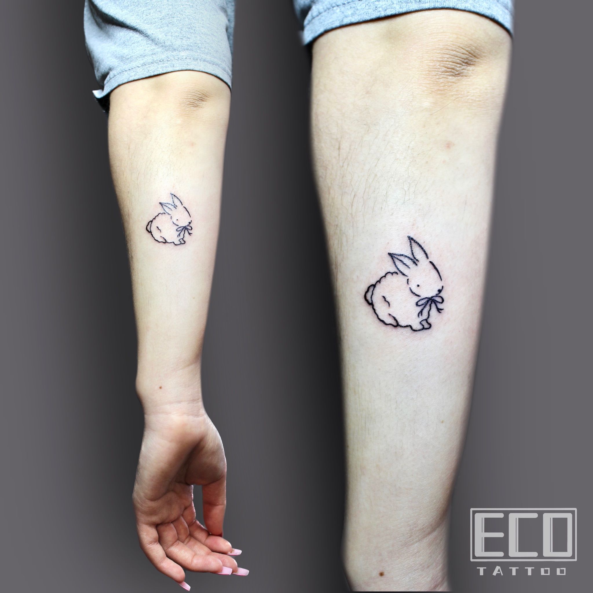 Cute Little Bunny Tattoos