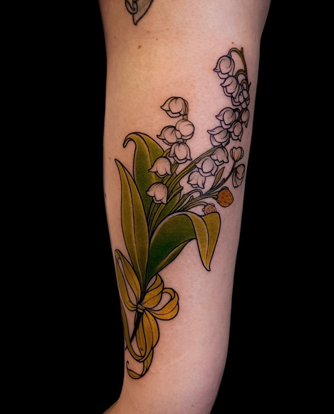 Neo-Traditional Floral Forearm Tattoo • Tattoodo