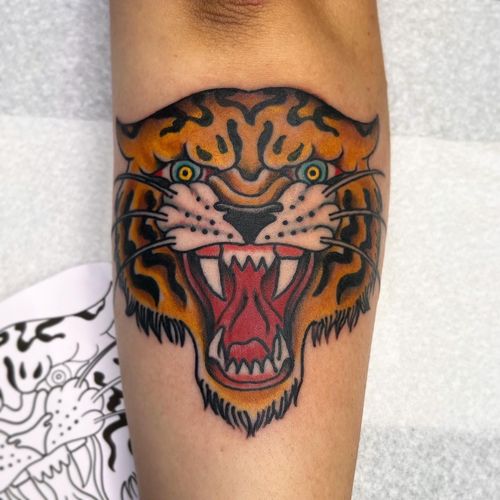 Tiger Head • Tattoodo
