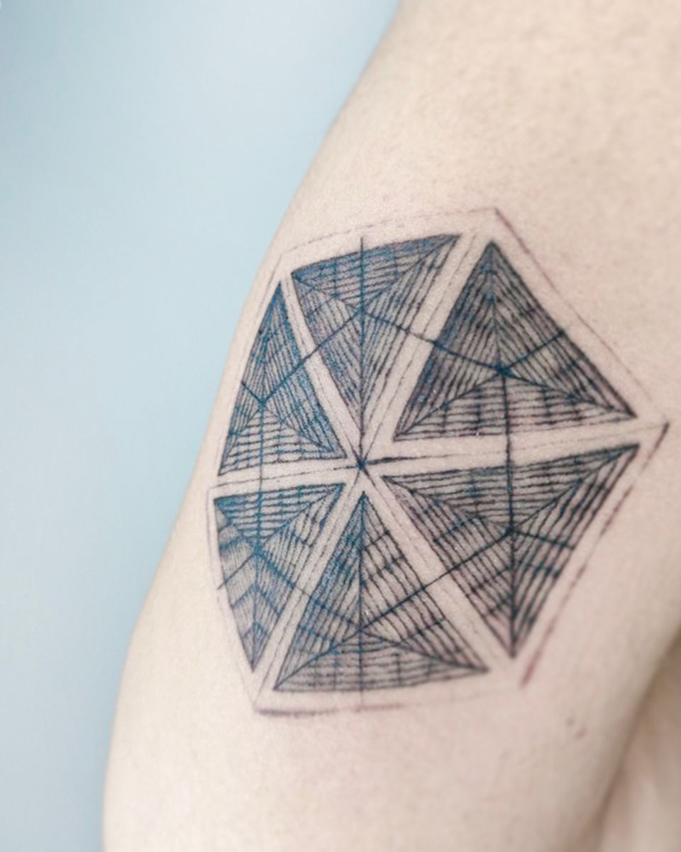 Tattoo uploaded by Vika Y • Single-celled organism from oceanic ...