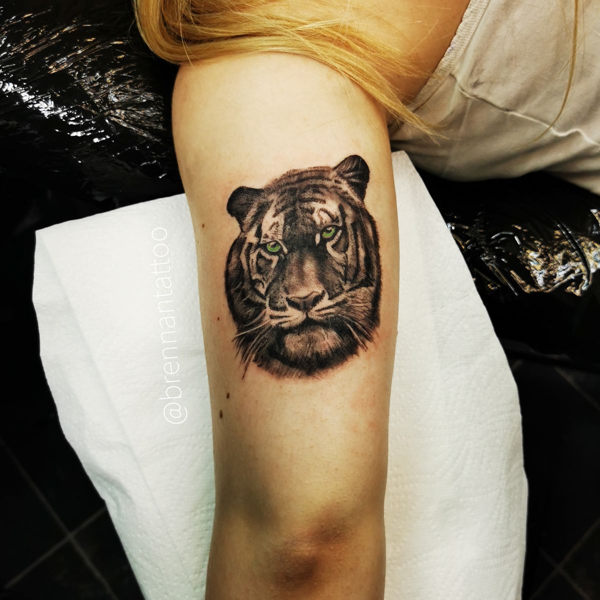 Tattoo uploaded by Brennantattoo • tattoo by me today @brennantattoo tattooed at my Darwen ...