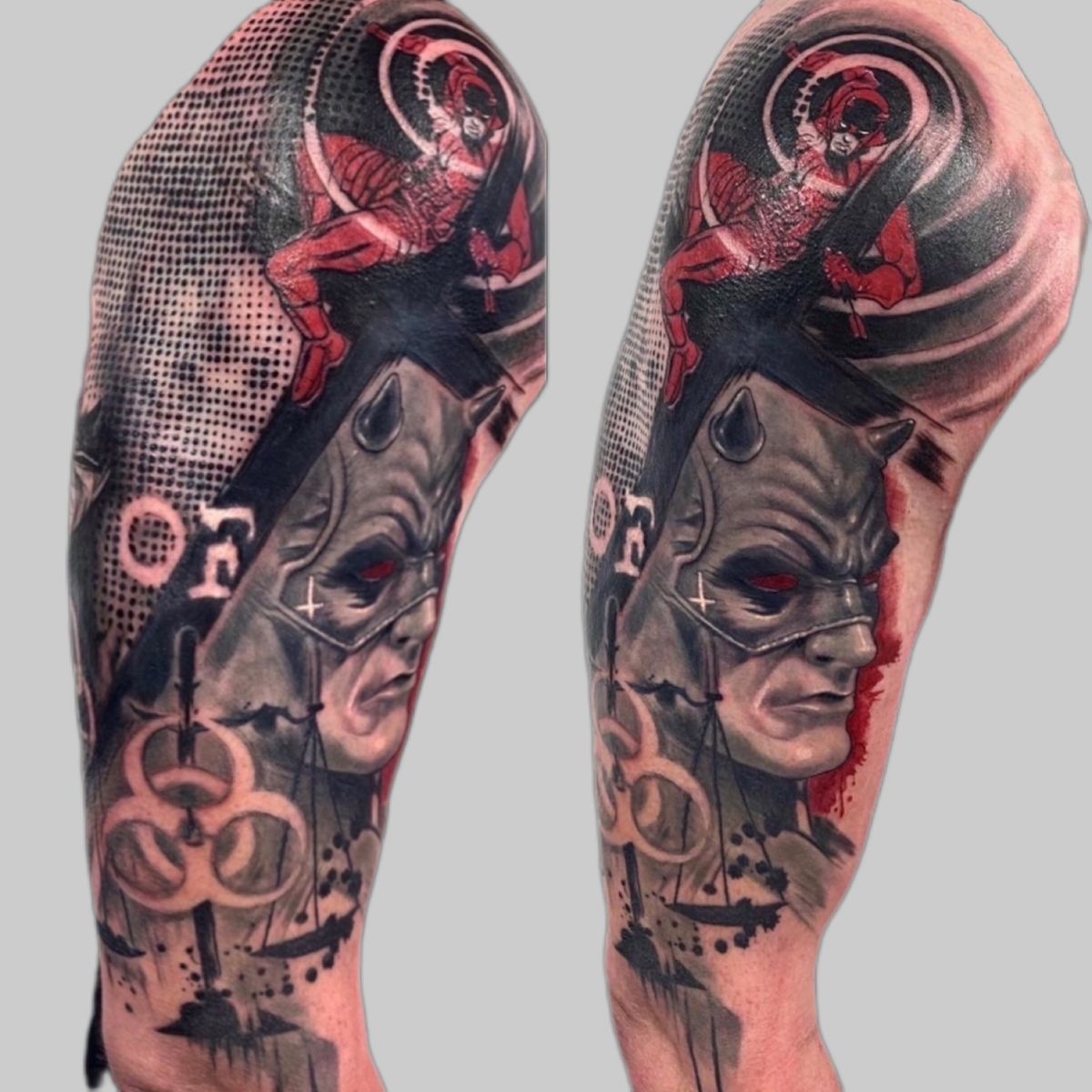 Tattoo uploaded by VV Swain Tattoo • “The Devil of Hells Kitchen”.. it ...