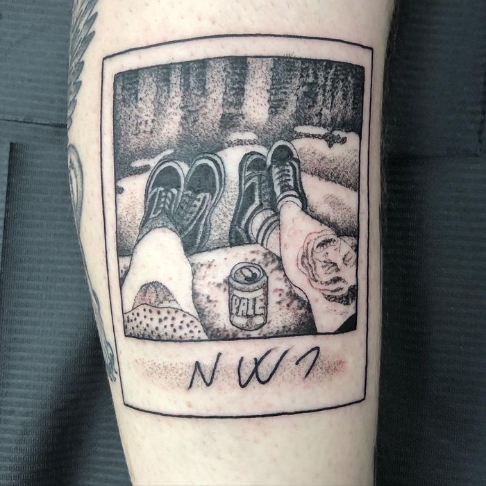 Polaroid of Feet • Tattoodo