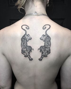 Tattoo uploaded by Hammersmith Tattoo London • Fine Line Mirroring ...