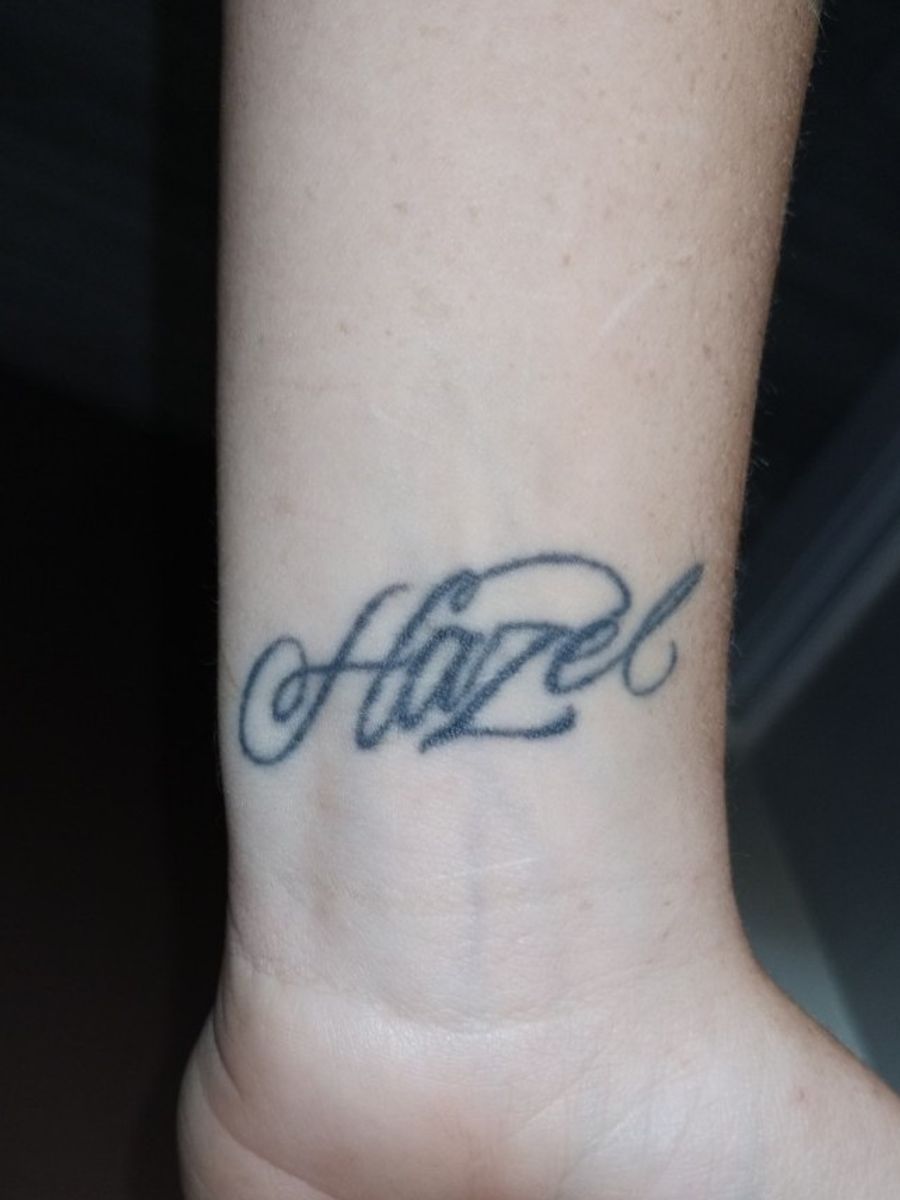 Tattoo uploaded by Maya Fellows • first tattoo ("Hazel") for my sister ...
