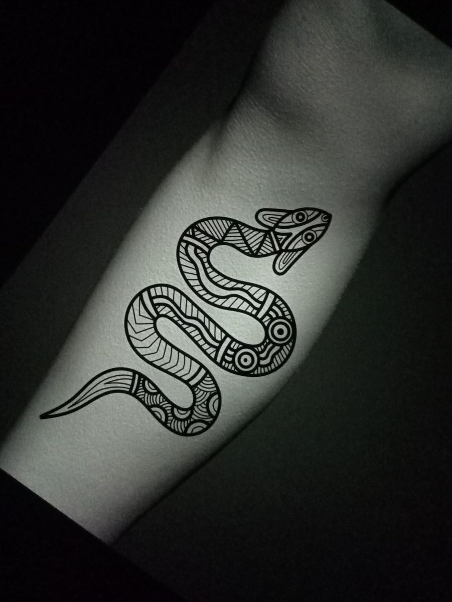 Tattoo uploaded by Harley Akers tattoos • Indigenous snake concept ...