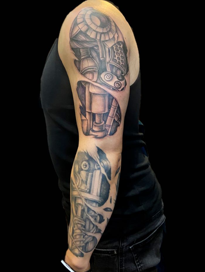 Machine Part Tattoo • Tattoodo