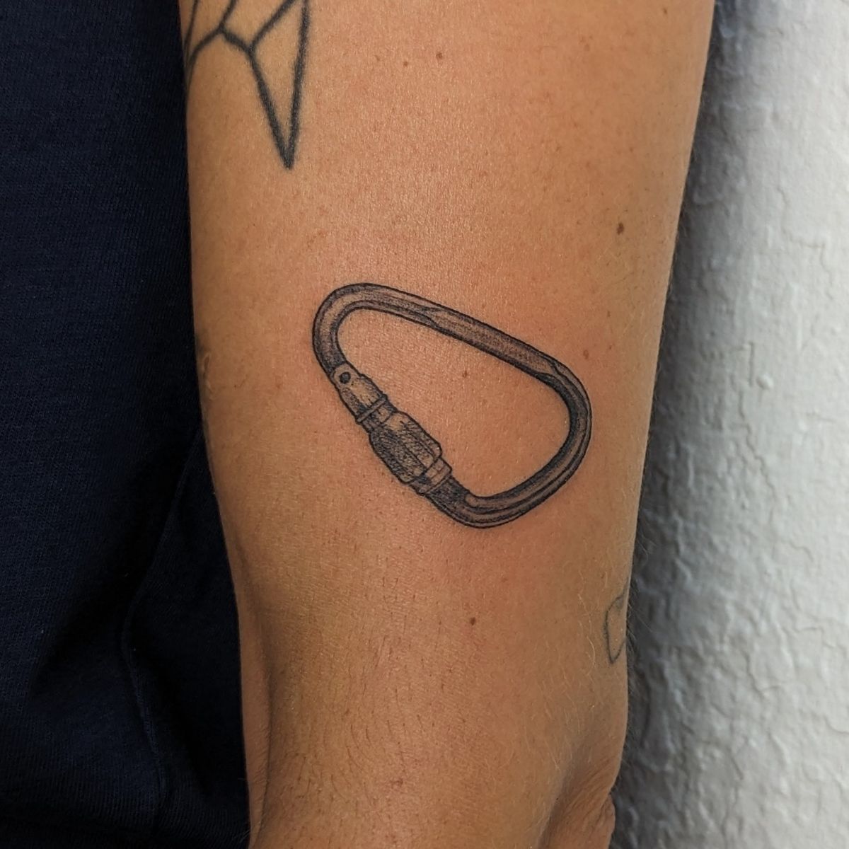 Tattoo uploaded by Alien Ink • carabiner / queer tattoo • Tattoodo