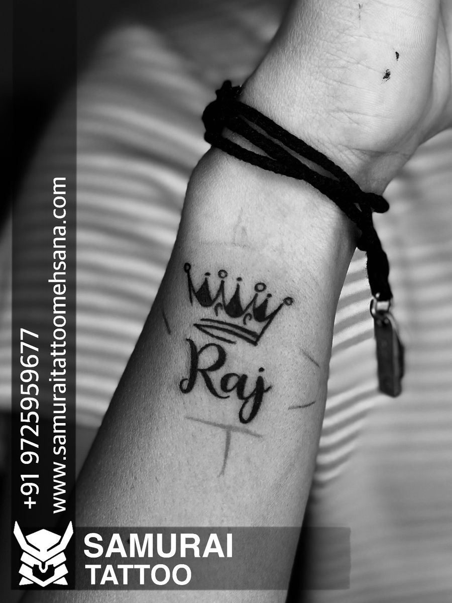 Tattoo uploaded by Vipul Chaudhary • Raj tattoo |Raj tattoo design |Raj ...