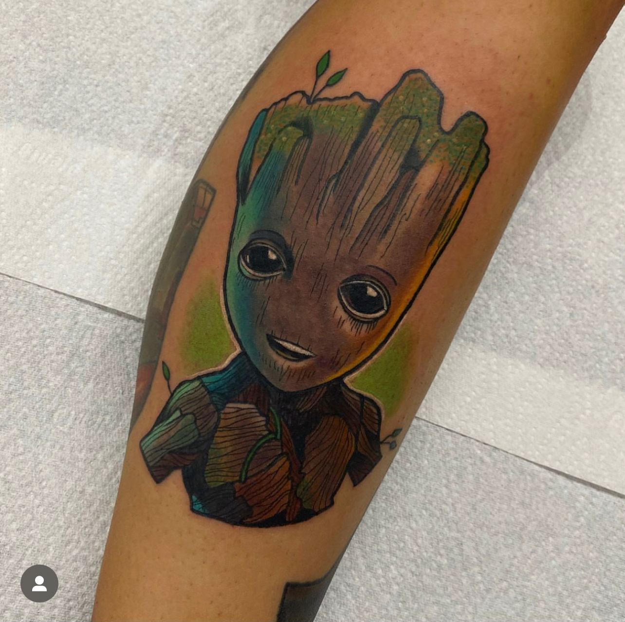Marvel Groot Tattoo by Katy Sarsfield • Tattoodo