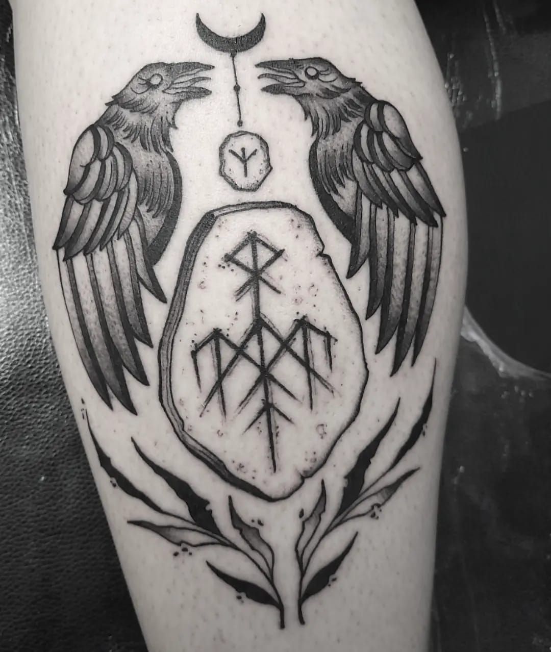 Norse Crow Rune • Tattoodo