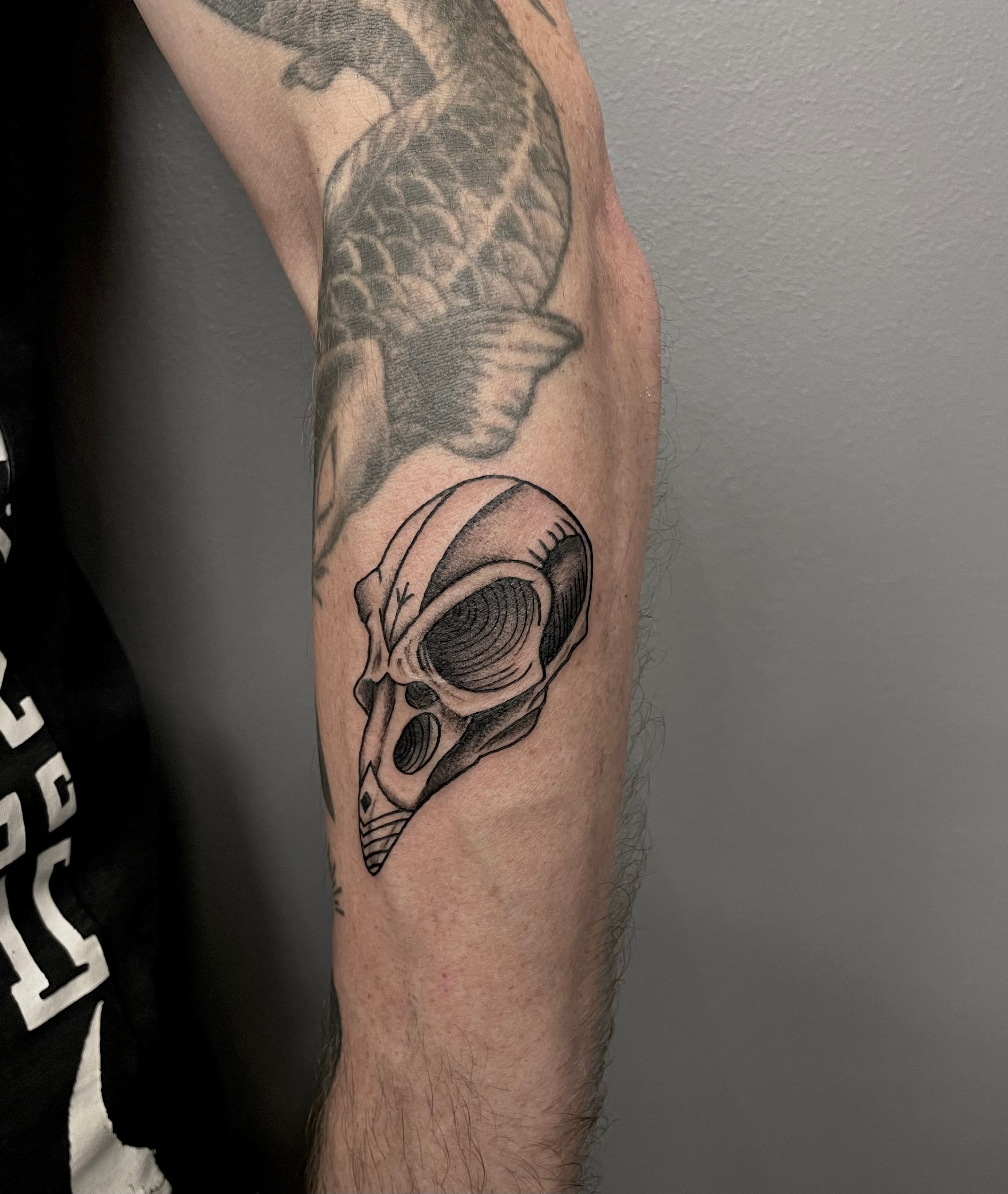 Alien Skull • Tattoodo