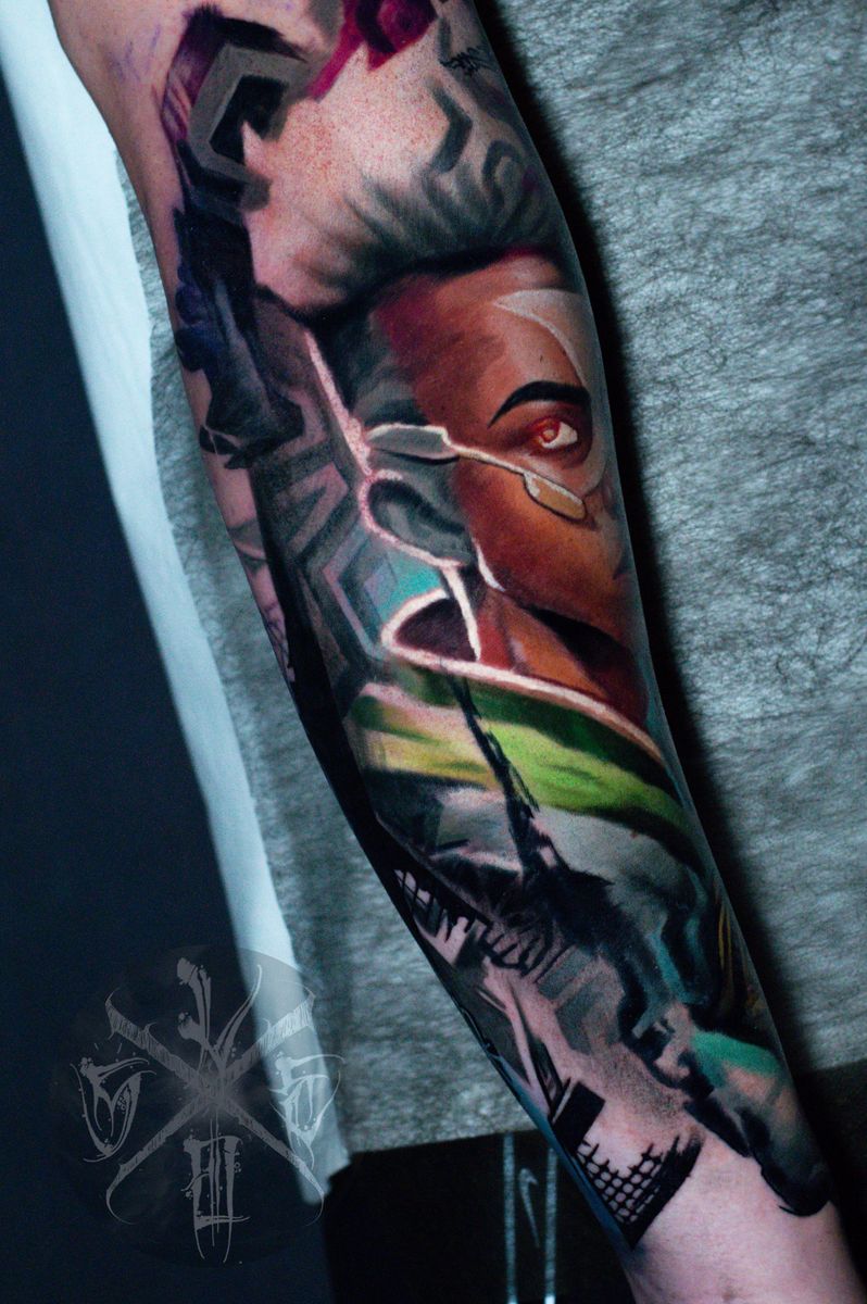 Tattoo uploaded by Leos93' • Ekko from league of legends #tatuaz # ...