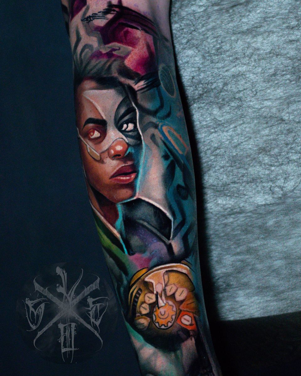 Tattoo uploaded by Leos93' • Ekko from league of legends #tatuaz # ...