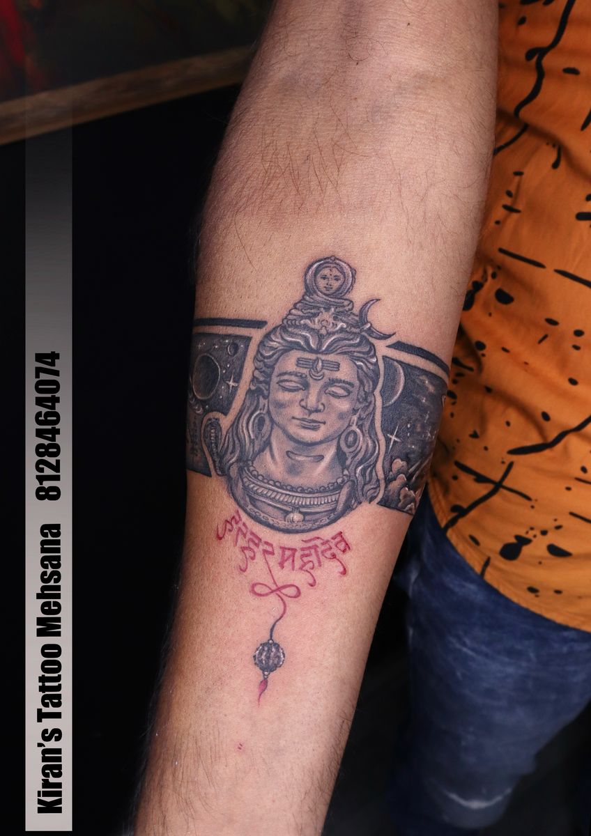 Tattoo uploaded by Kiran's tattoo mehsana • Mahadev Tattoo | Shova ...