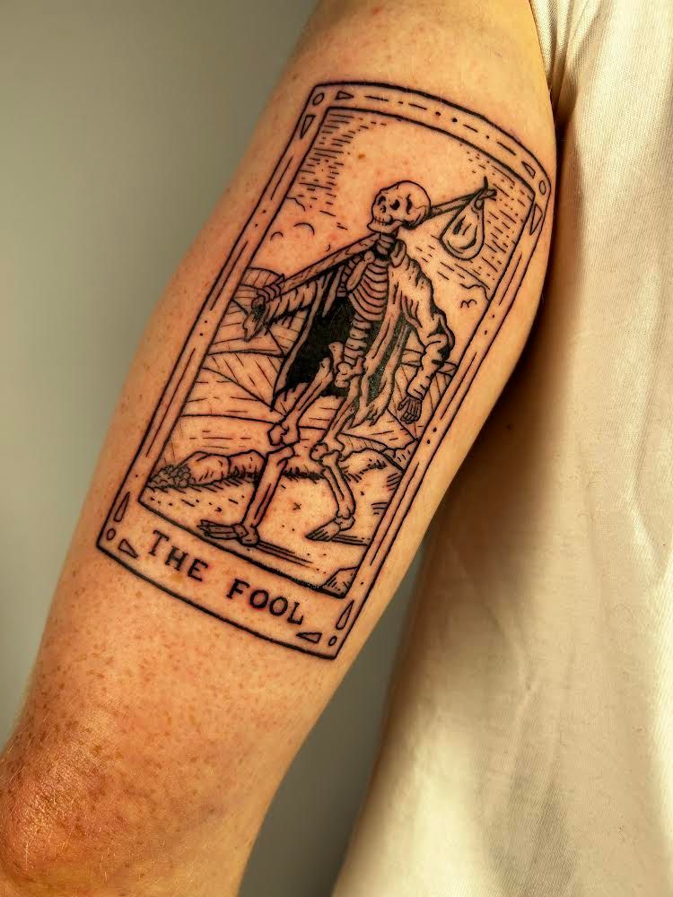 The Fool Tarot Card • Tattoodo