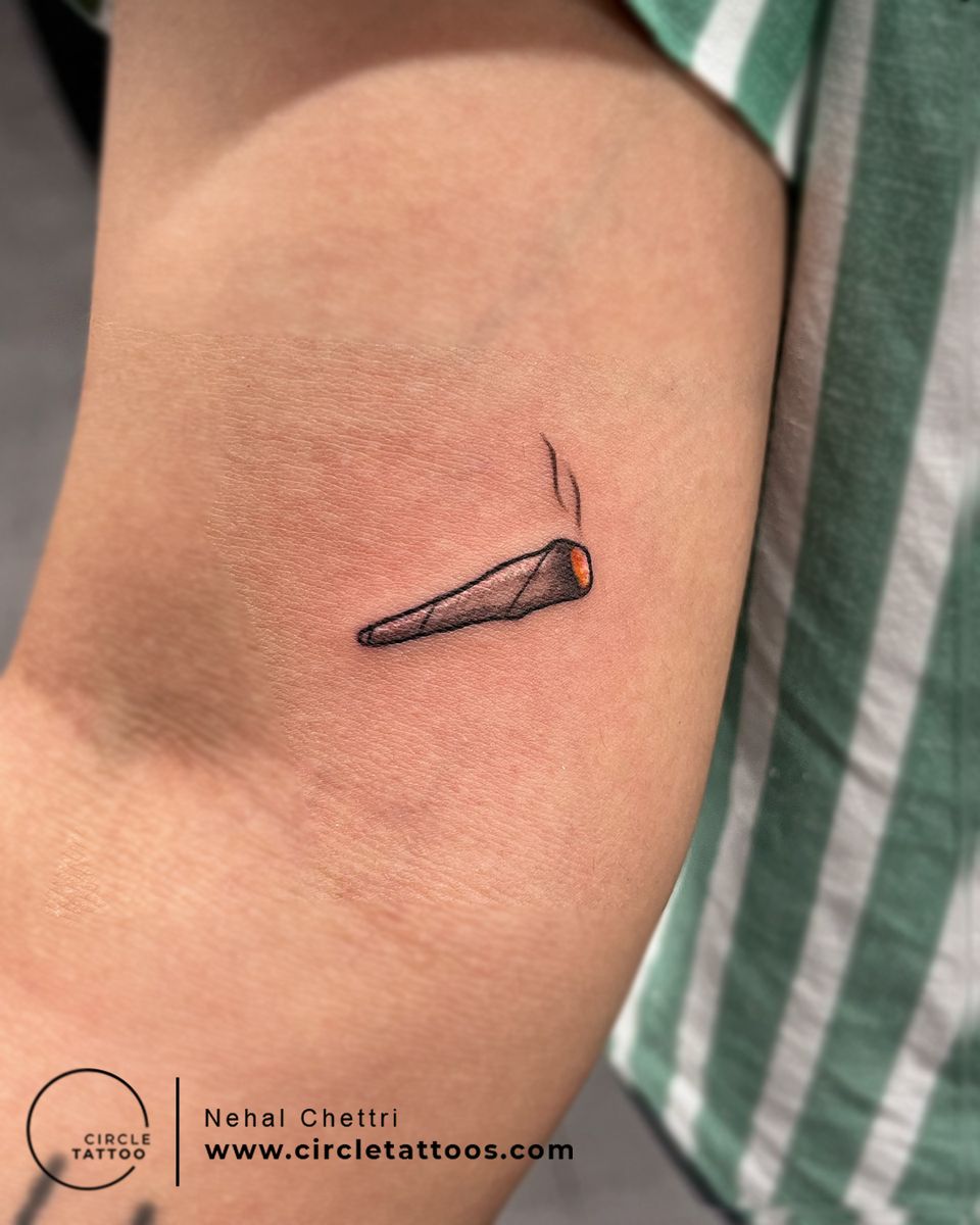 Tattoo uploaded by Circle Tattoo • Joint Tattoo made by Nehal Chettri ...