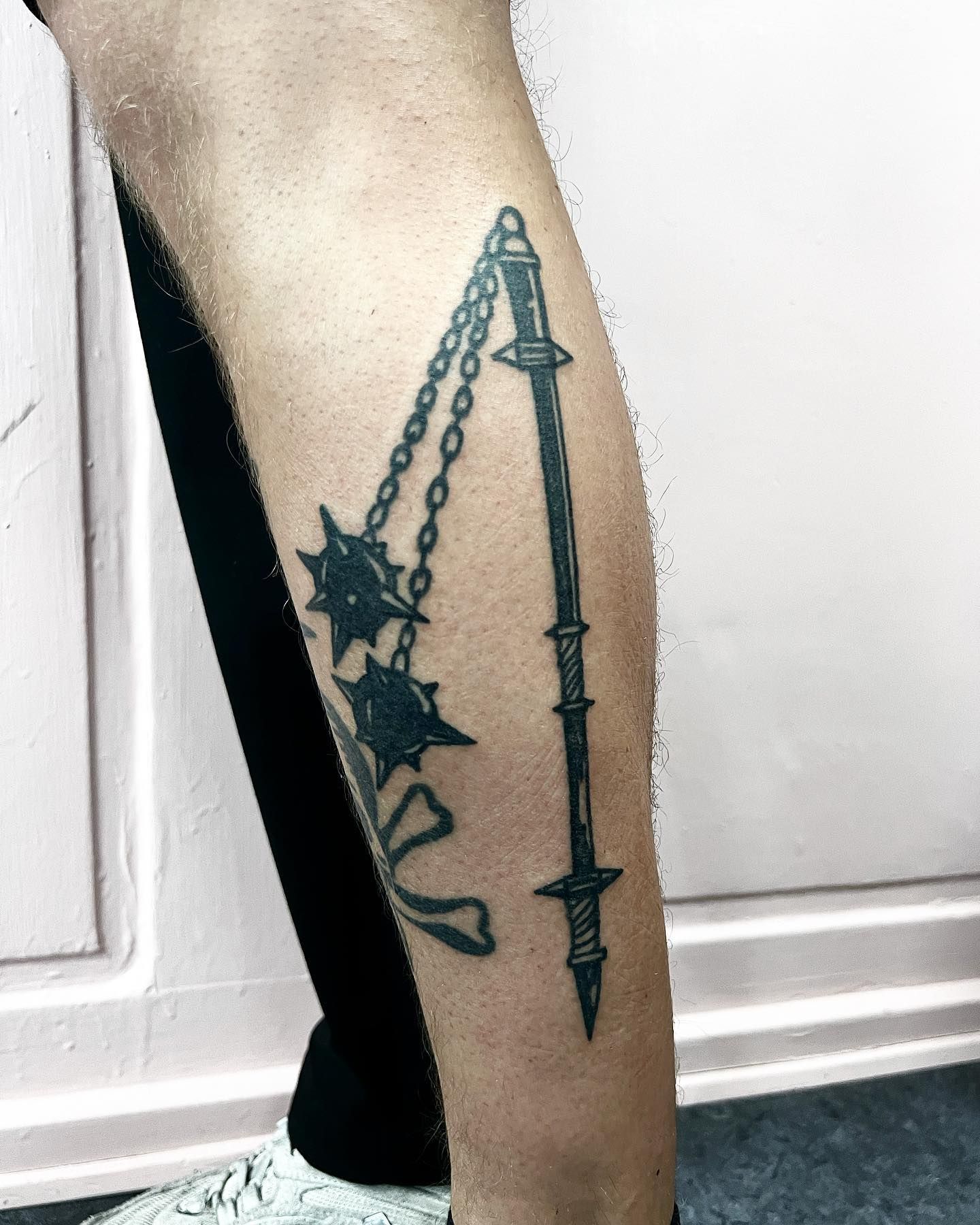 Flail and Staff • Tattoodo