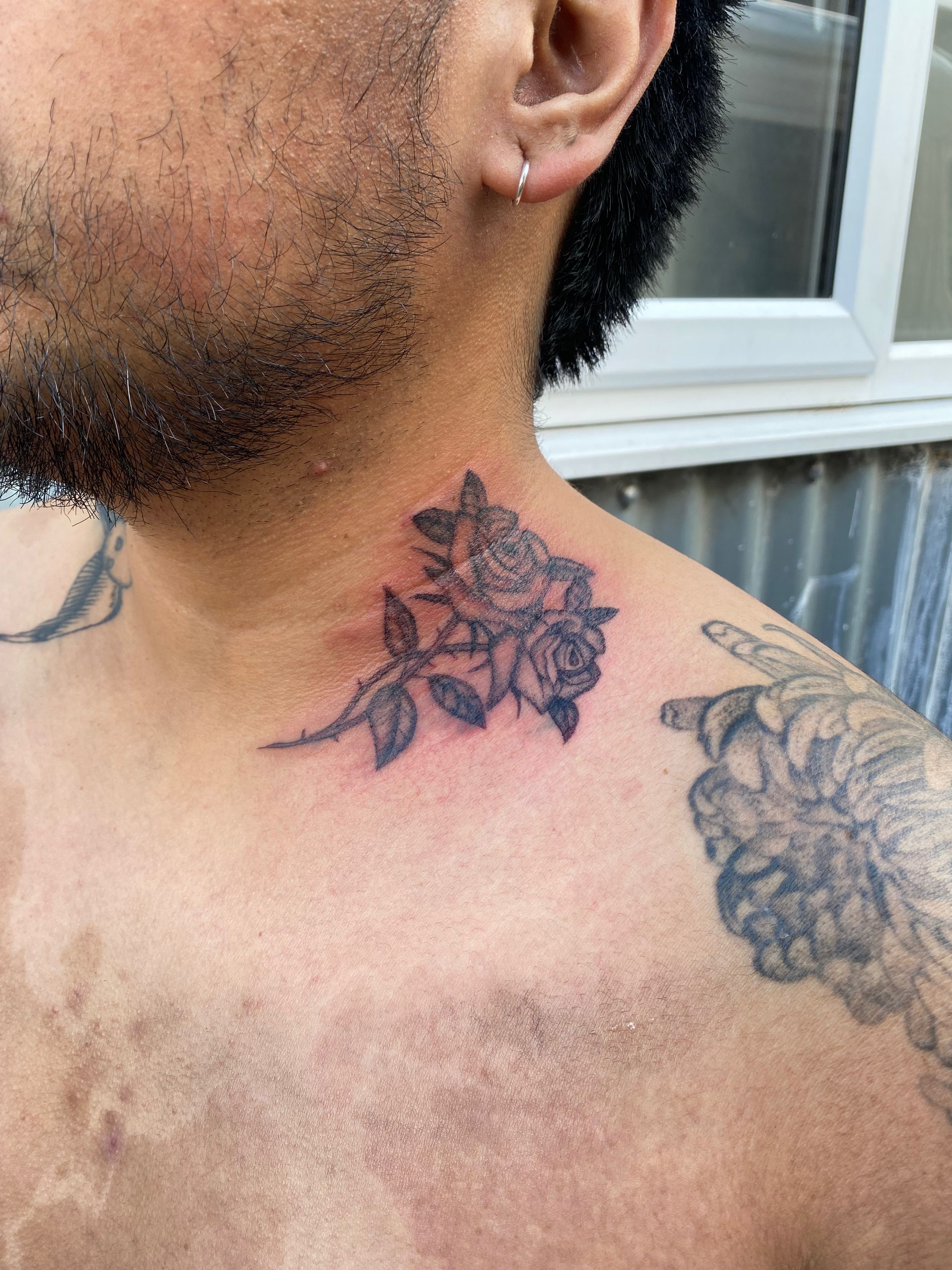Illustrative Rose Tattoo by Charlie Macarthur • Tattoodo