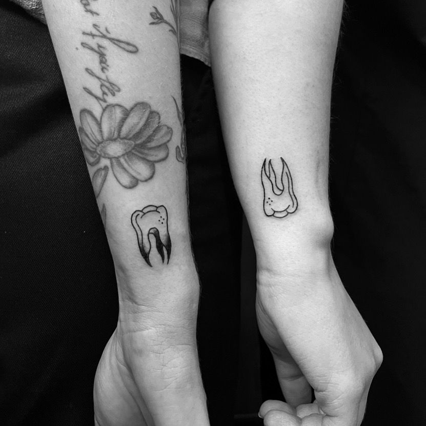 Tooth Tattoos • Tattoodo