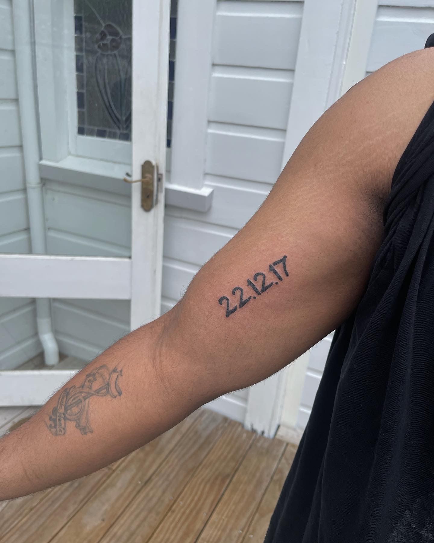 Date Numbers Tattoo