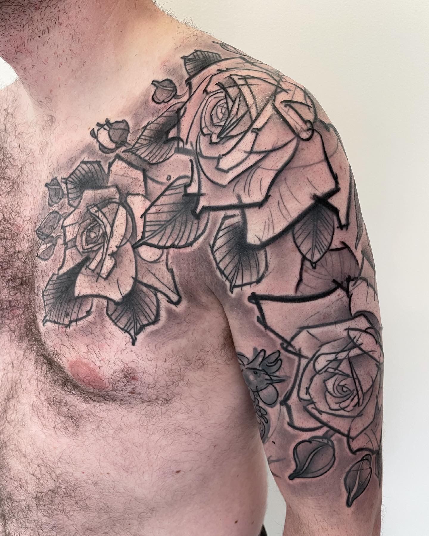 Rose Sleeve • Tattoodo