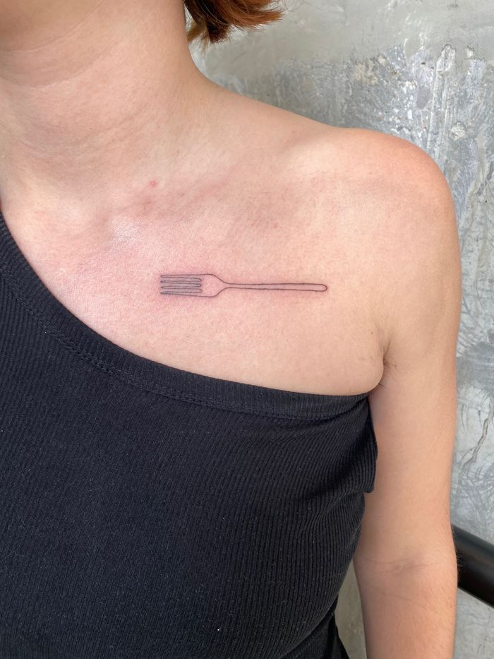 Fork Tattoo • Tattoodo