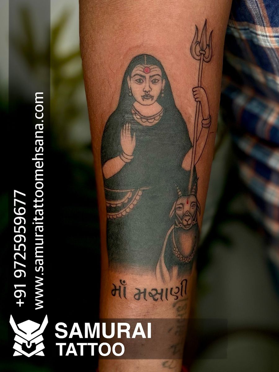 Tattoo uploaded by Vipul Chaudhary • Meldi maa tattoo |Maa meldi tattoo ...
