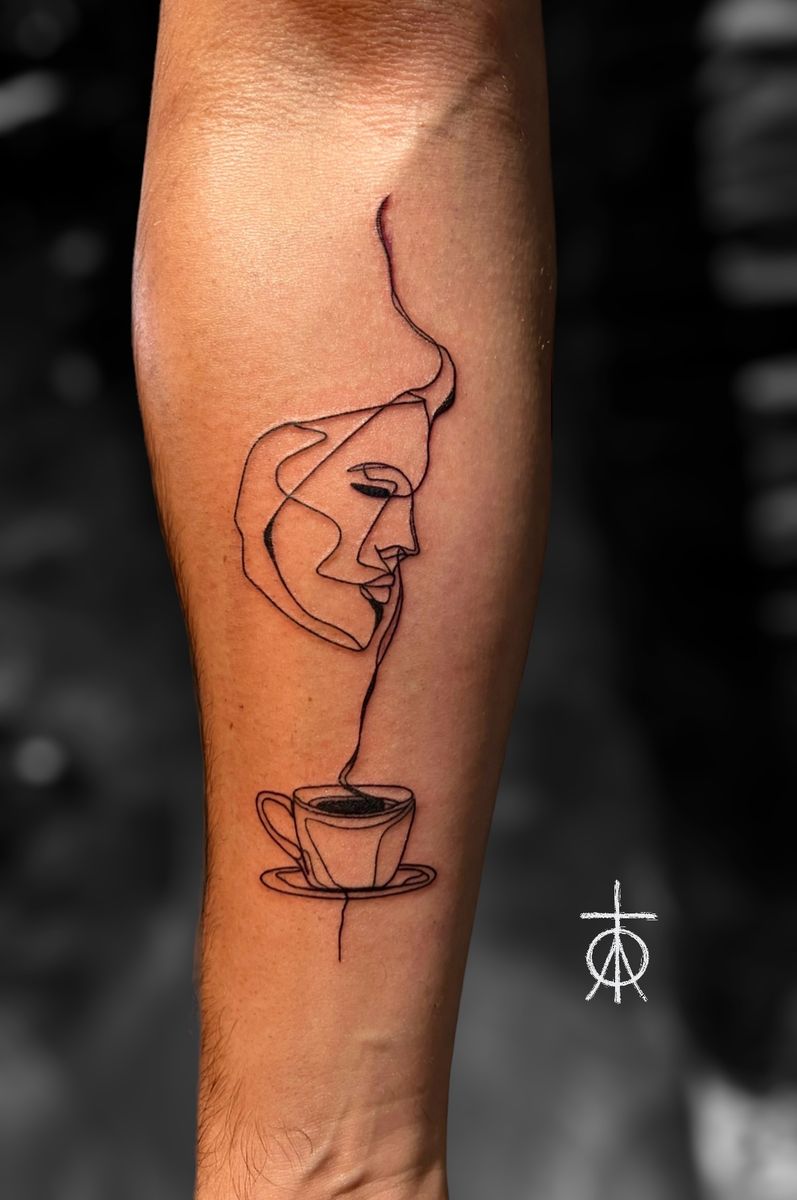Tattoo uploaded by Claudia Fedorovici • Abstract Fine Line Tattoo By ...