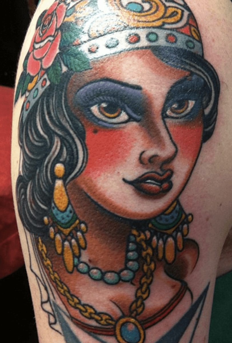 Tattoo uploaded by Bryan Burk • Gypsy Pin Up • Tattoodo