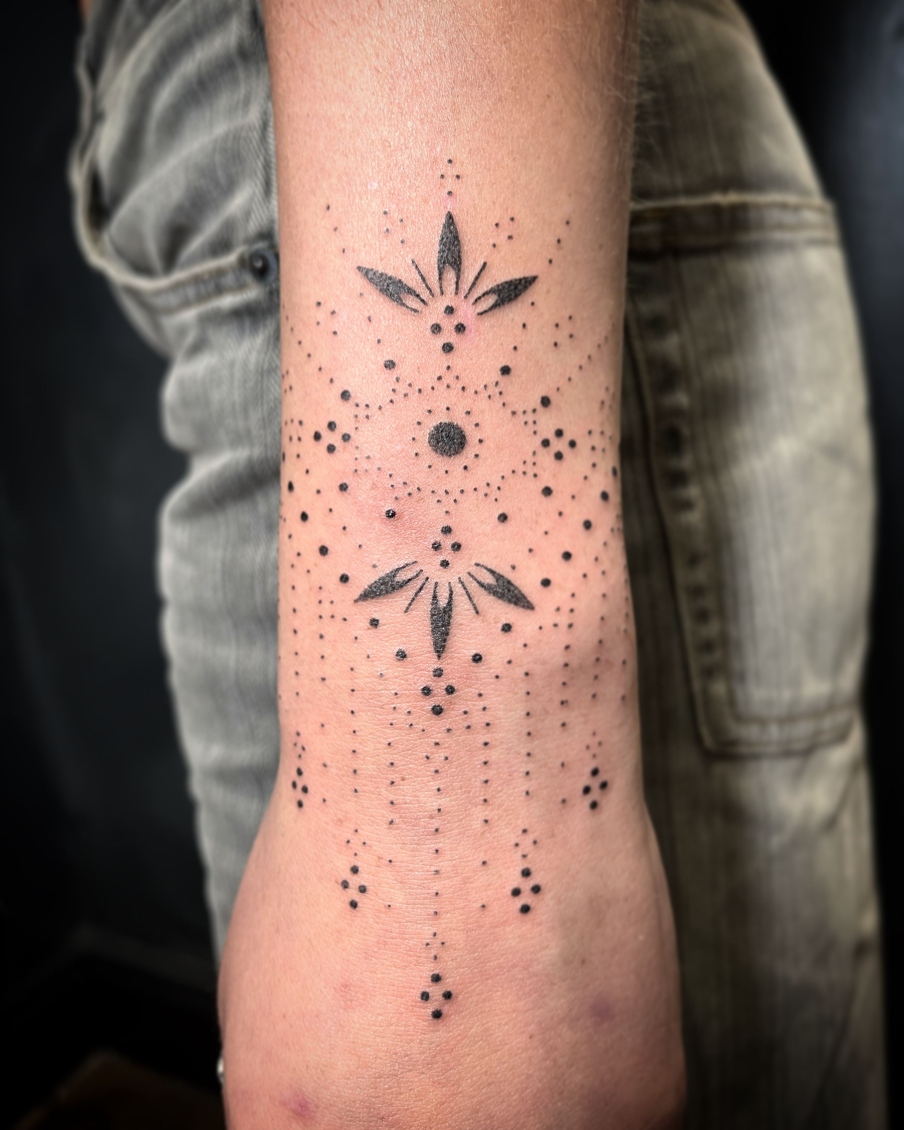 Ornamental Dotwork Pattern Tattoo • Tattoodo