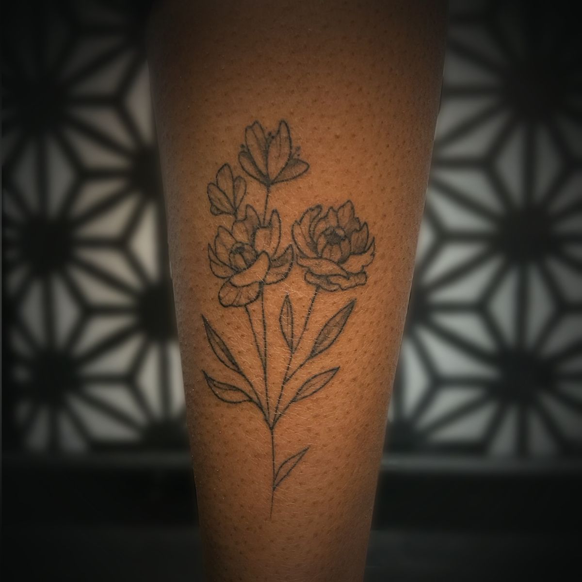 Tattoo uploaded by Marta Saviato • Healed fine line flowers • Tattoodo