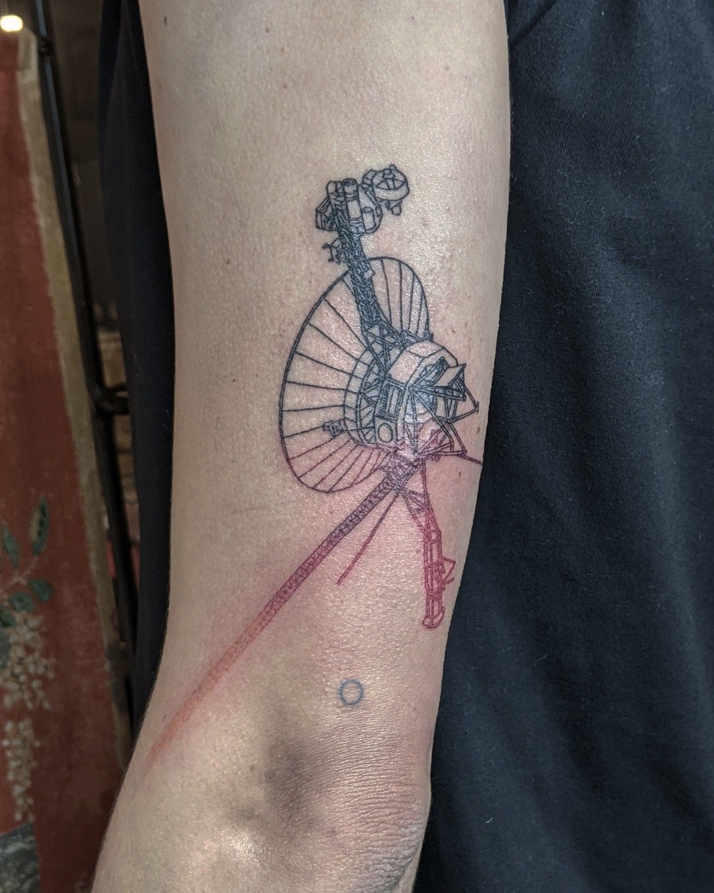 Intricate Satellite Tattoo by Alien Ink • Tattoodo