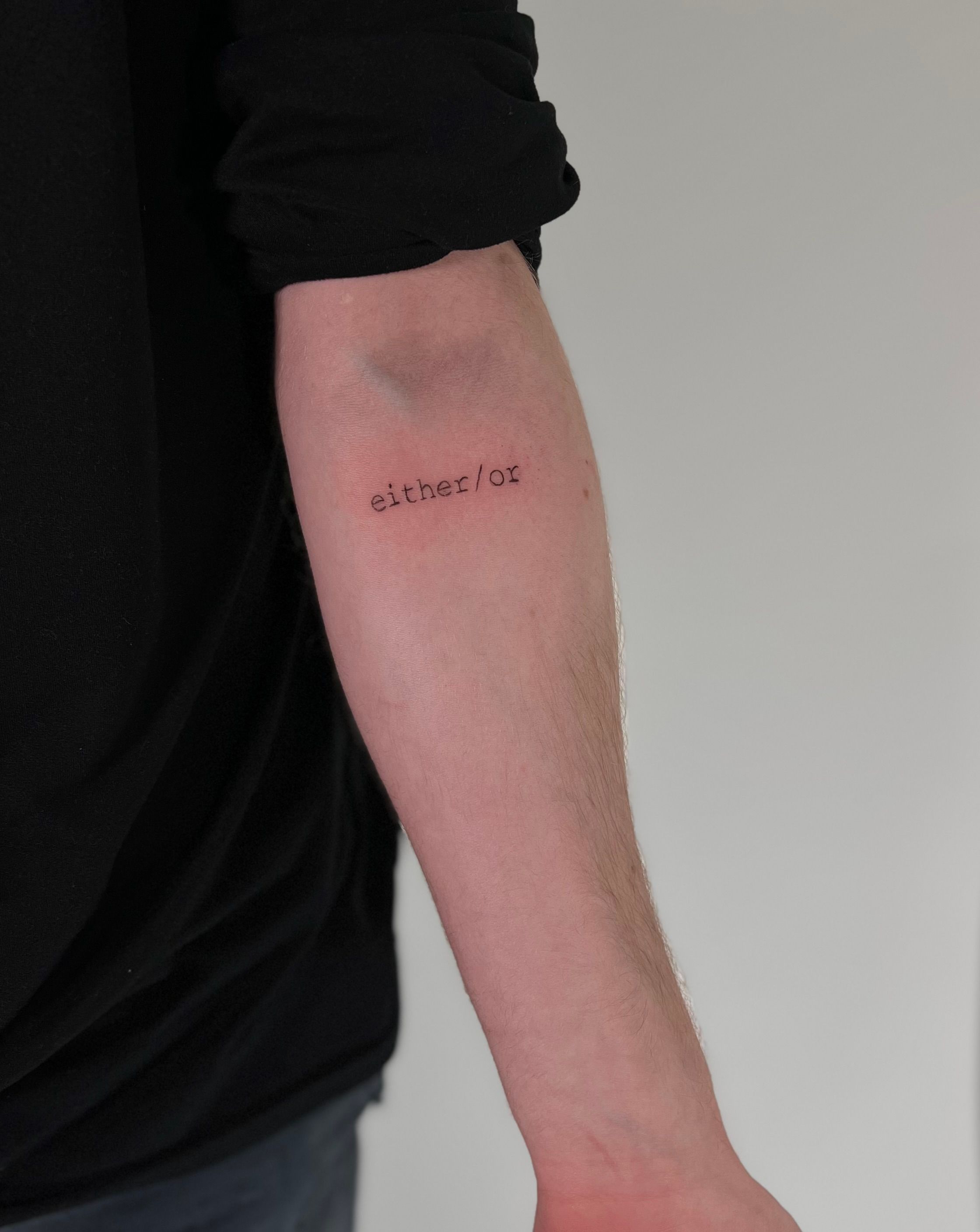 Graceful Script Tattoo by Faith Llewellyn • Tattoodo