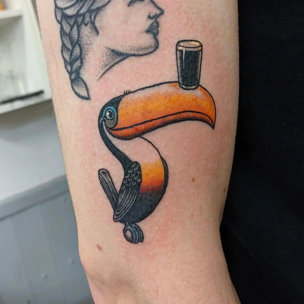 Tattoo uploaded by cbomb tattoo • Guinness toucan (colour) • Tattoodo