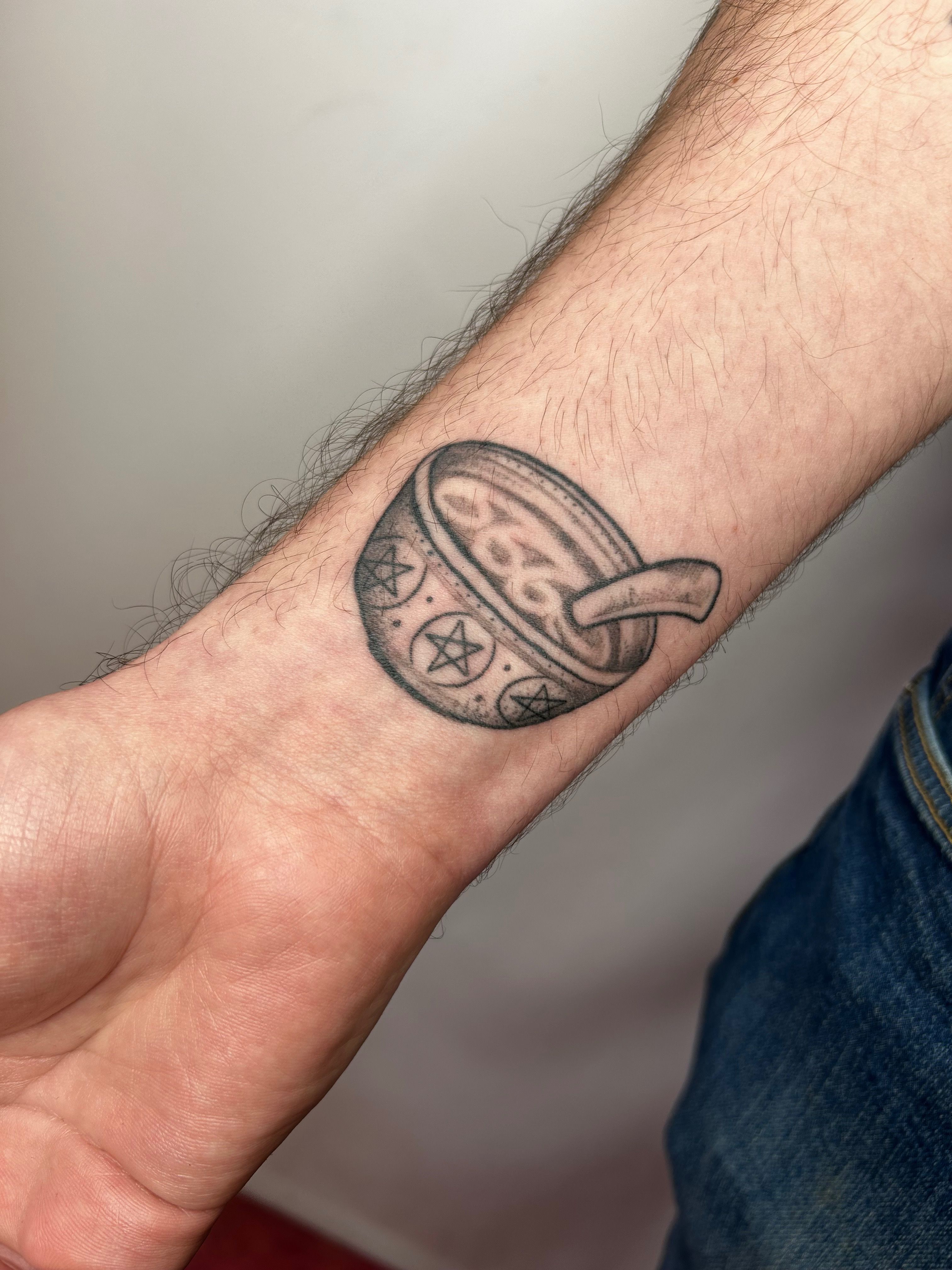 Witchy Potion Pot Tattoo • Tattoodo