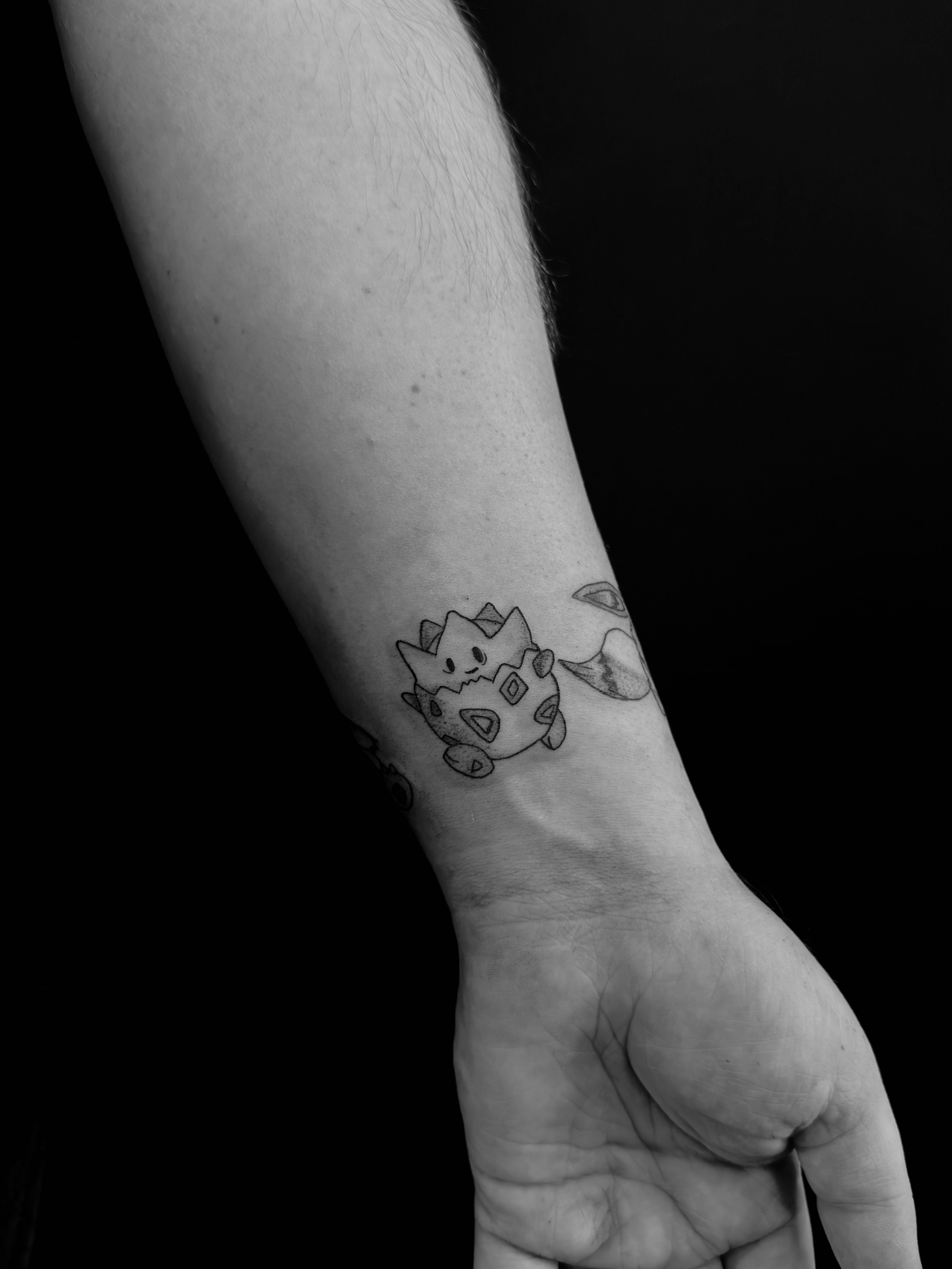 Adorable Anime Togepi Tattoo • Tattoodo