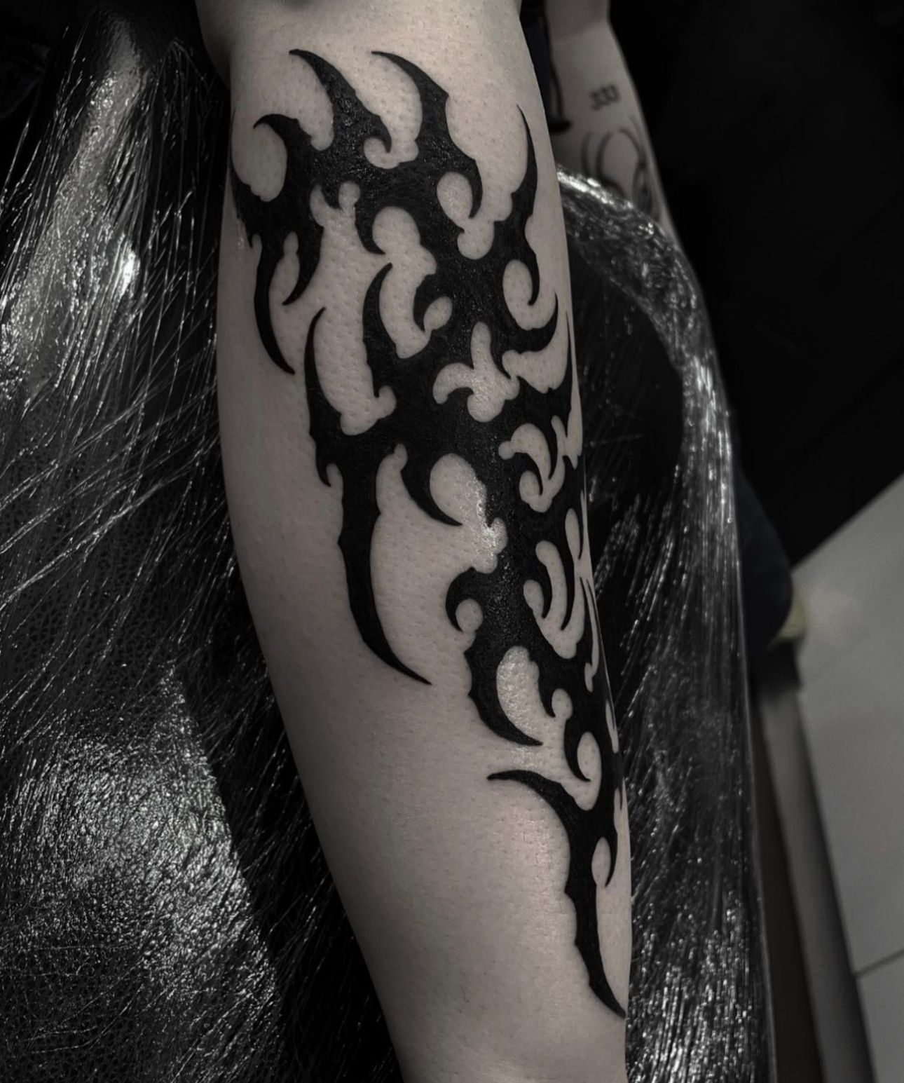 Tribal Blackwork Masterpiece Tattoodo