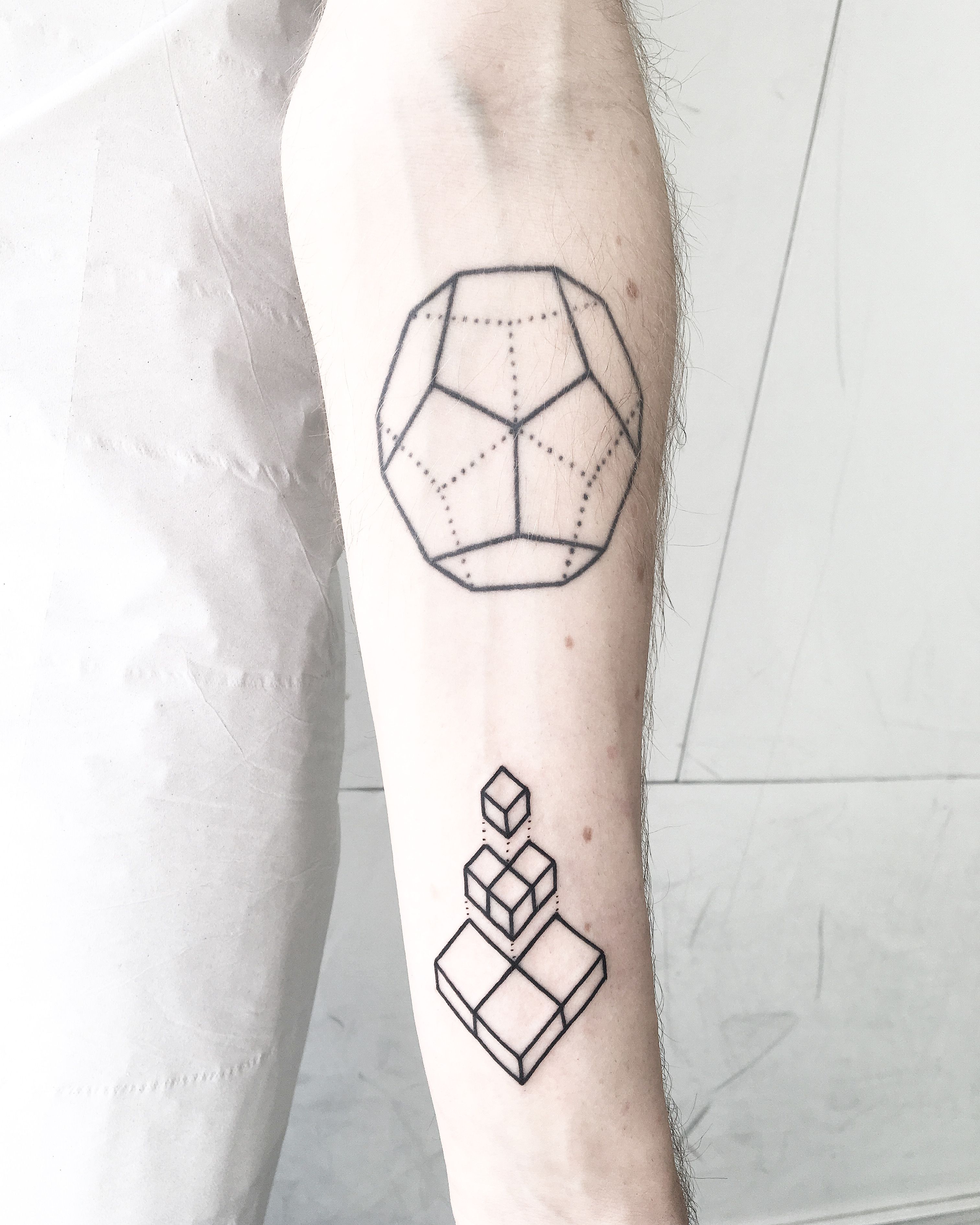 Geometric Shape Tattoo • Tattoodo