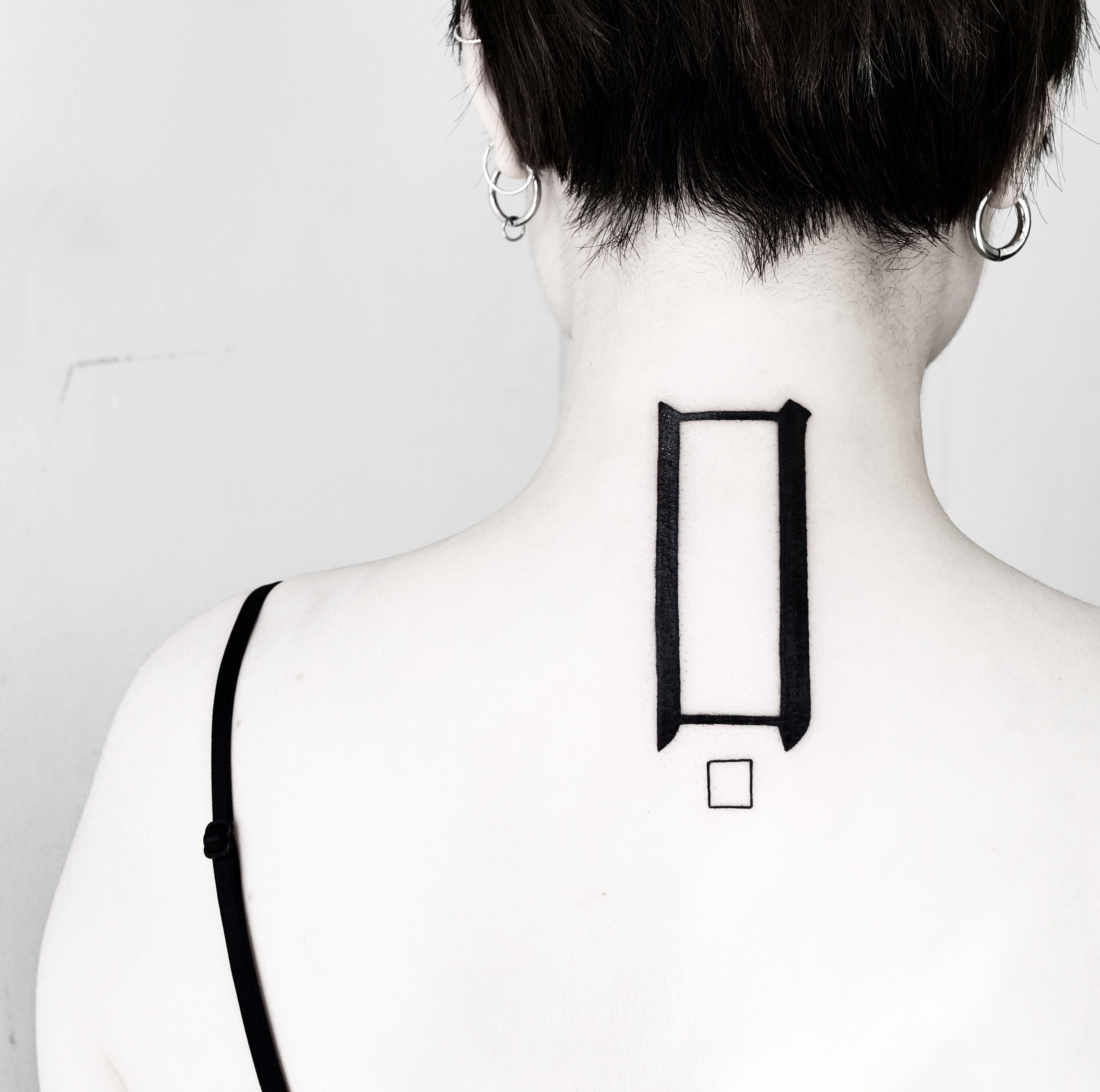 Geometric Blackwork Tattoo by Malvina Maria • Tattoodo