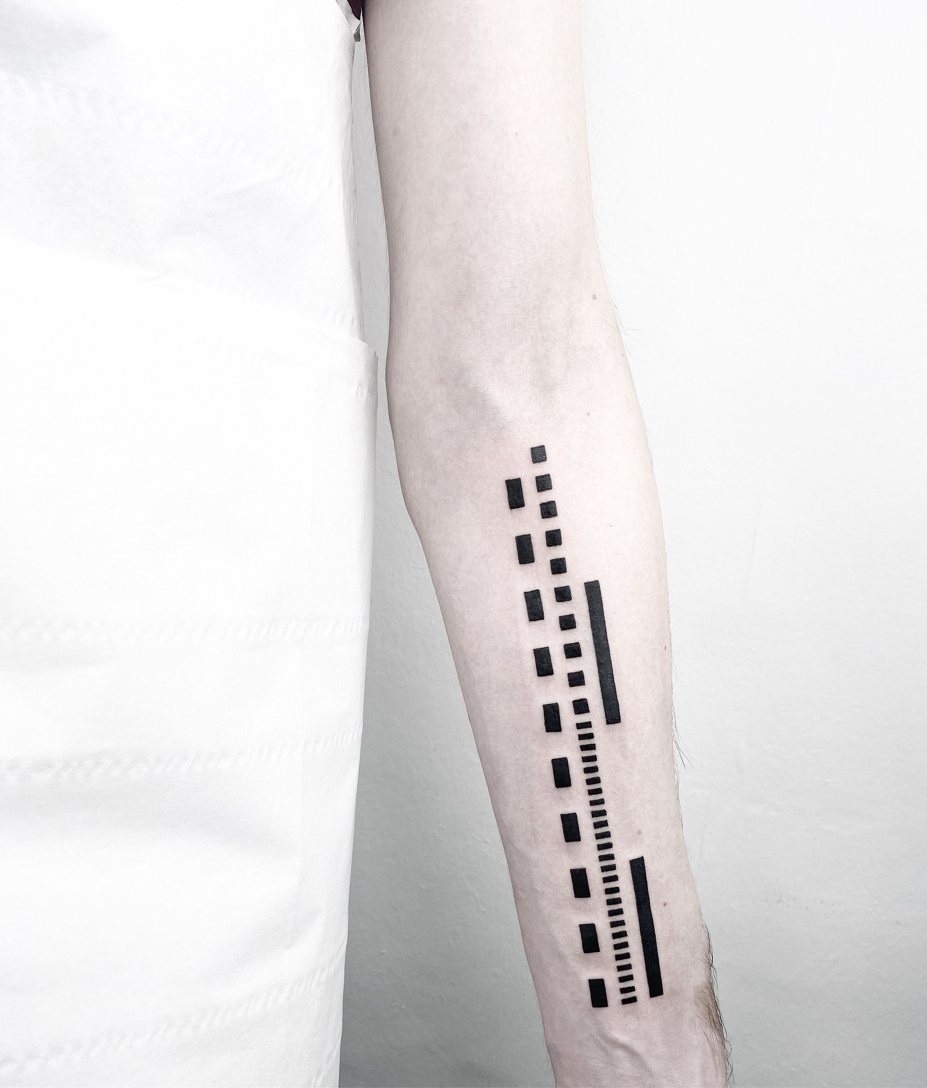 Intricate Geometric Blackwork Pattern • Tattoodo