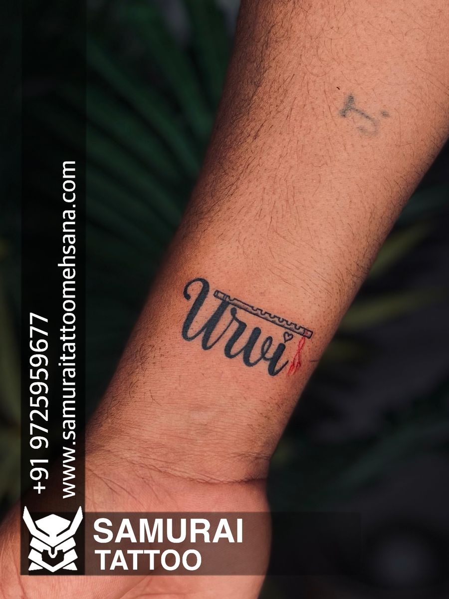 Tattoo uploaded by Vipul Chaudhary • Urvi name tattoo |Urvi Tattoo ...