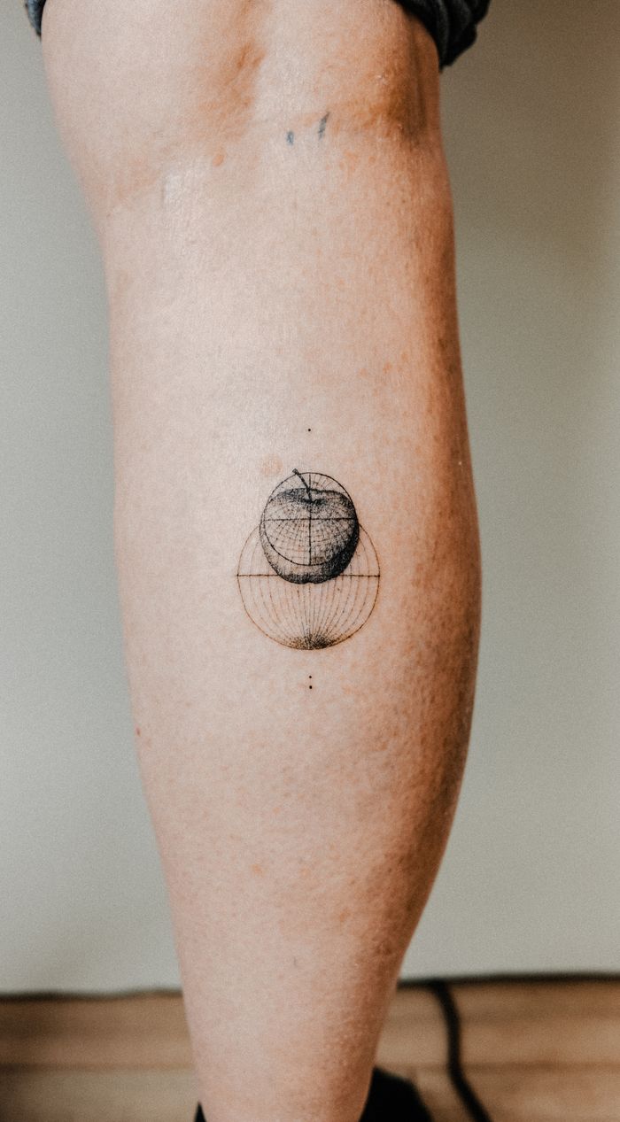 Geometric Sphere Tattoo • Tattoodo