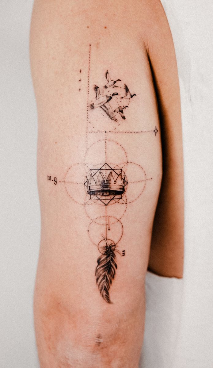 Tattoo uploaded by Gabriele Edu • Gabriele Edu’s minimalist tattoo ...
