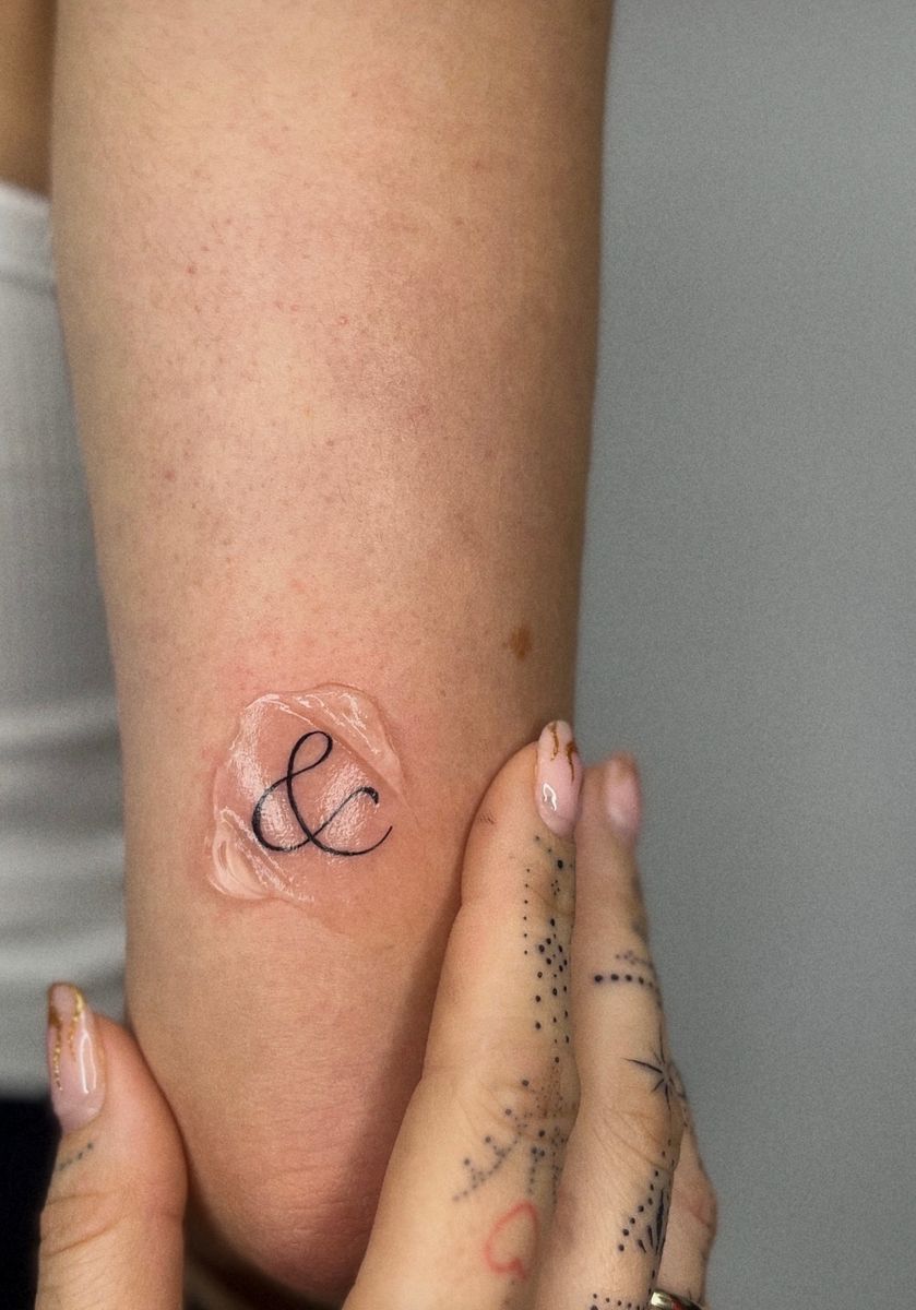 Elegant Script Tattoo by Meg • Tattoo uploaded by Meg • Tattoodo