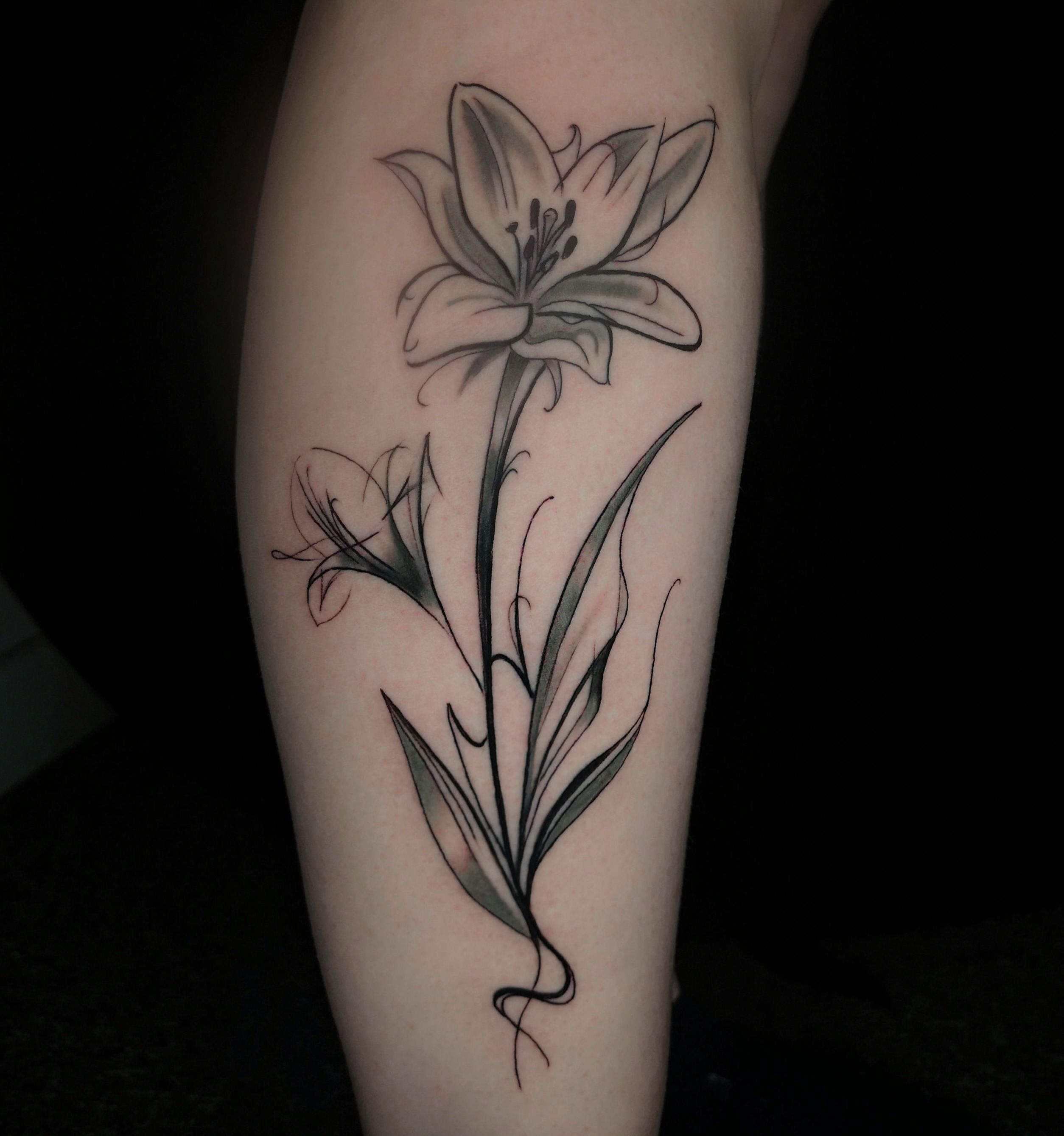 Tattoo Lily Flowers 53 Lily Flower Tattoo Ideas That Are Beautiful