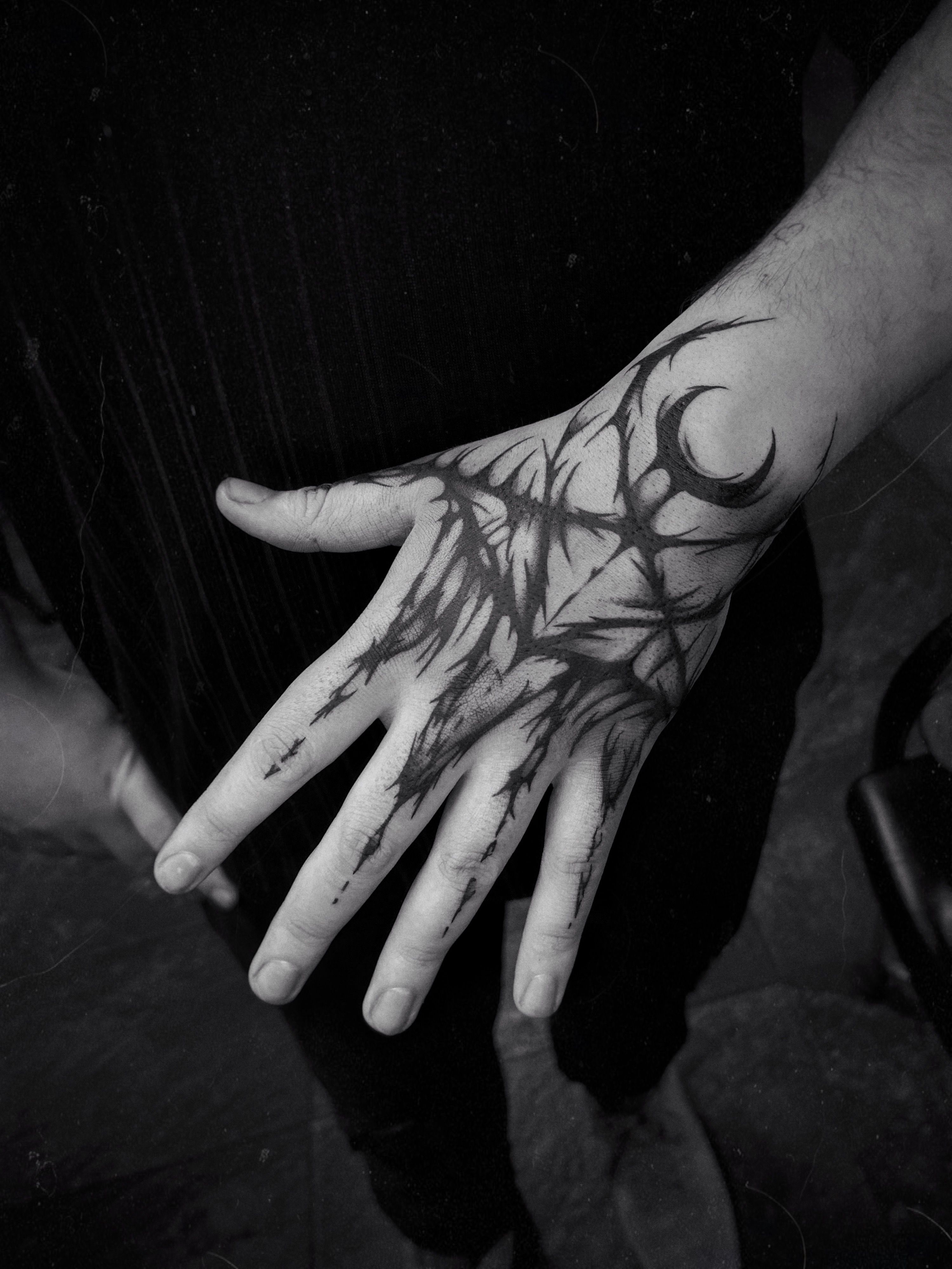 Abstract Hand • Tattoodo