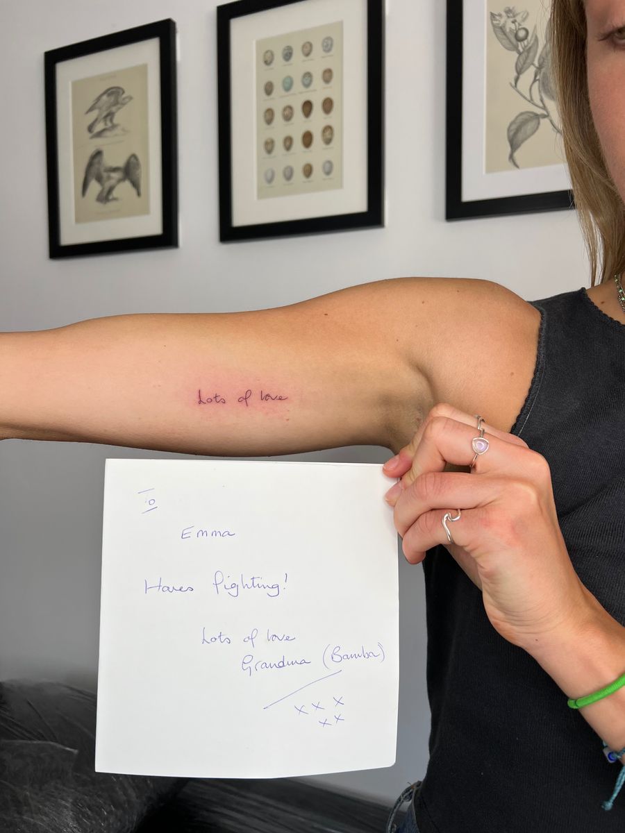 Tattoo uploaded by Alessia Lo Piccolo • A lovely way to always have her ...