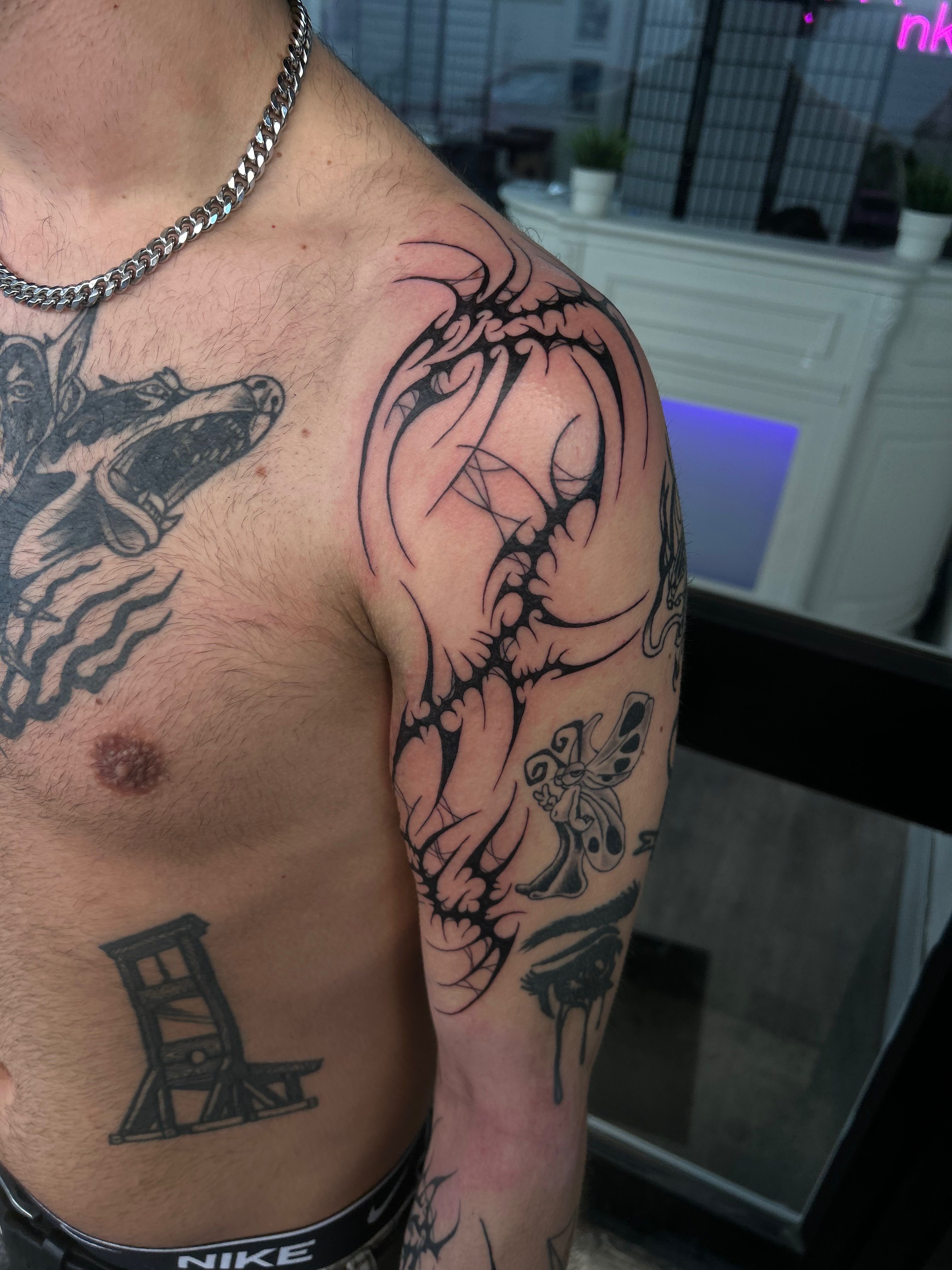 Abstract Arm Tattoo • Tattoodo